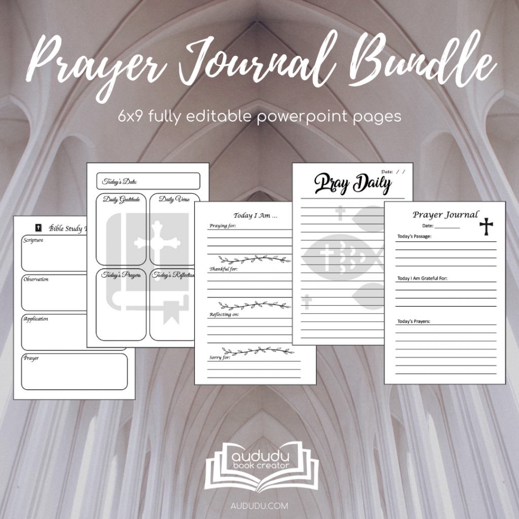 Prayer Journal Bundle - A Book Creator Blog
