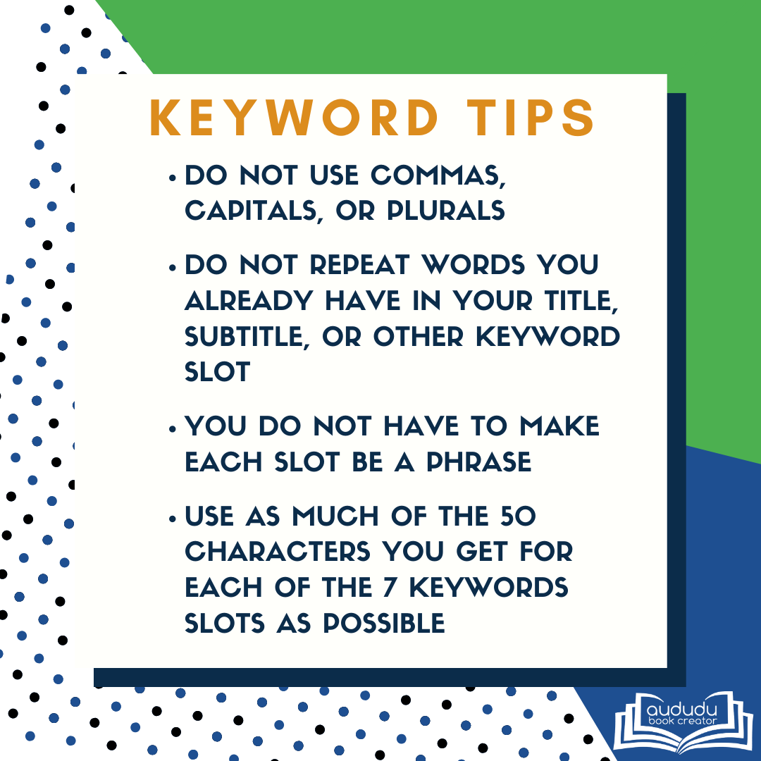 Keywords for Low Content Books - A Book Creator Blog