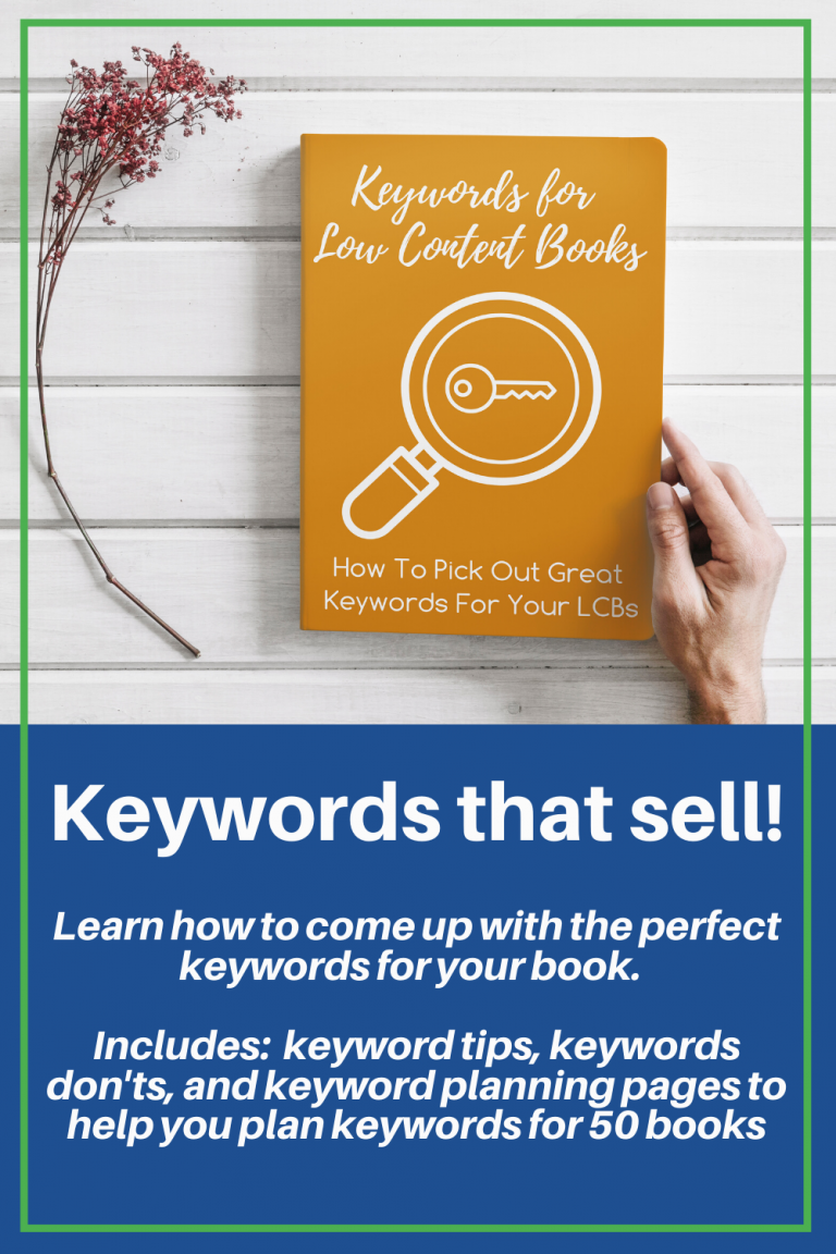 Keywords for Low Content Books - A Book Creator Blog