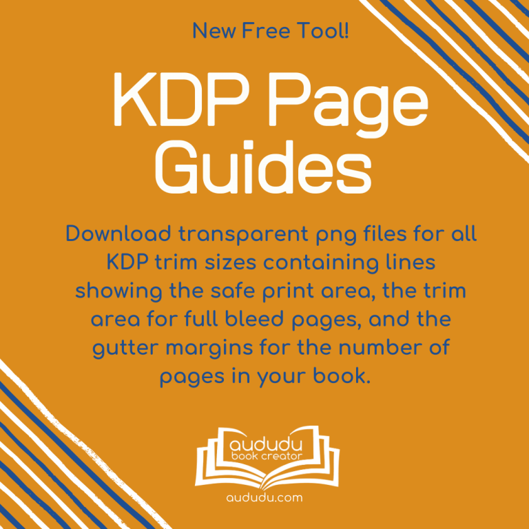 KDP Page Guides Tool - A Book Creator Blog