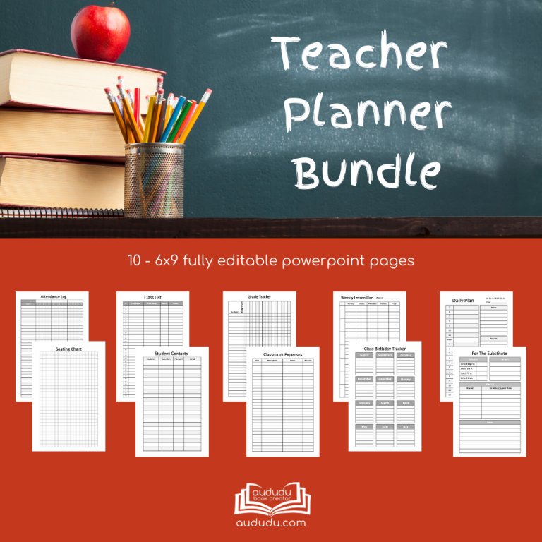 Teacher Planner Bundle - A Book Creator Blog