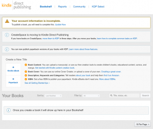 Getting Started on KDP - A Book Creator Blog