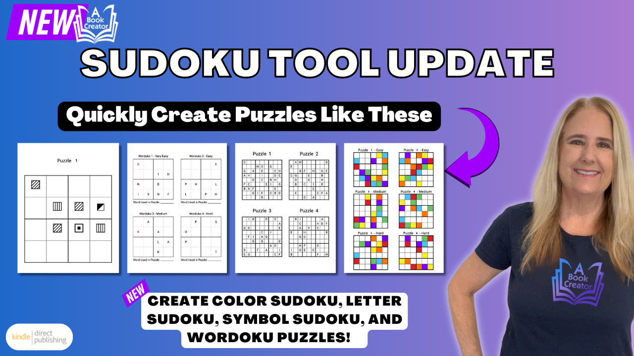 New Sudoku Update: Create Letter, Symbol, Color, and Wordoku Puzzles to ...