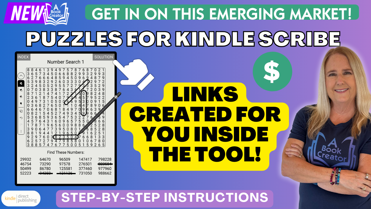 New Feature: Create Interactive PDFs for Kindle Scribe with A Book ...