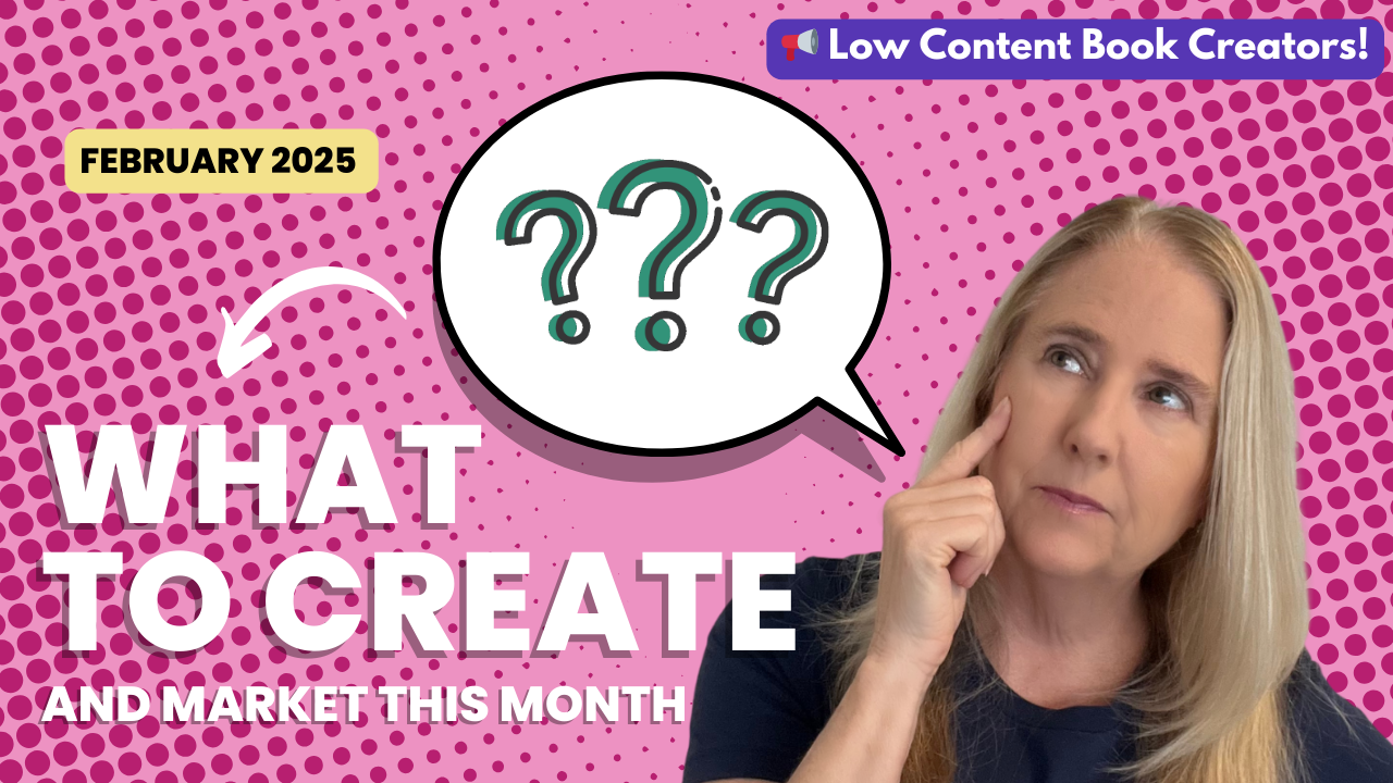 February Book Ideas & Marketing Strategies for Low Content Book ...