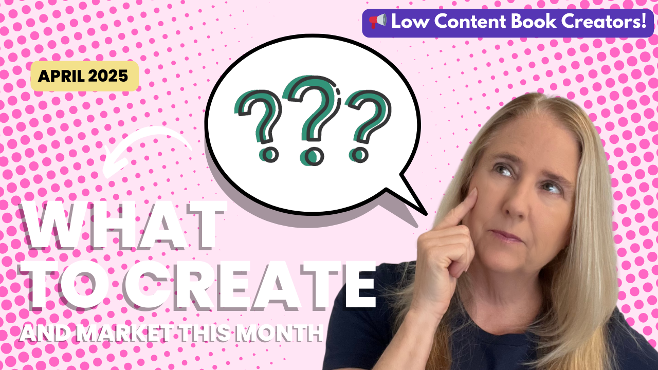 April Book Ideas & Marketing Strategies for Low Content Book Creators ...